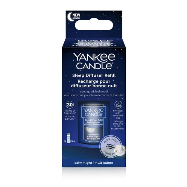 Calm Night - Yankee Candle - olejek zapachowy Sleep Diffuser